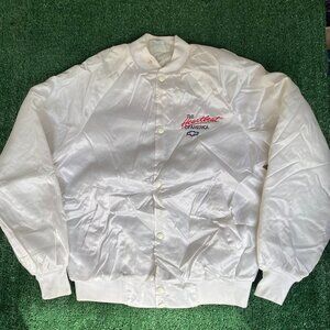 Chevy | Jackets & Coats | Vintage 8s Chevy Racing Jacket Chevrolet Logo ...